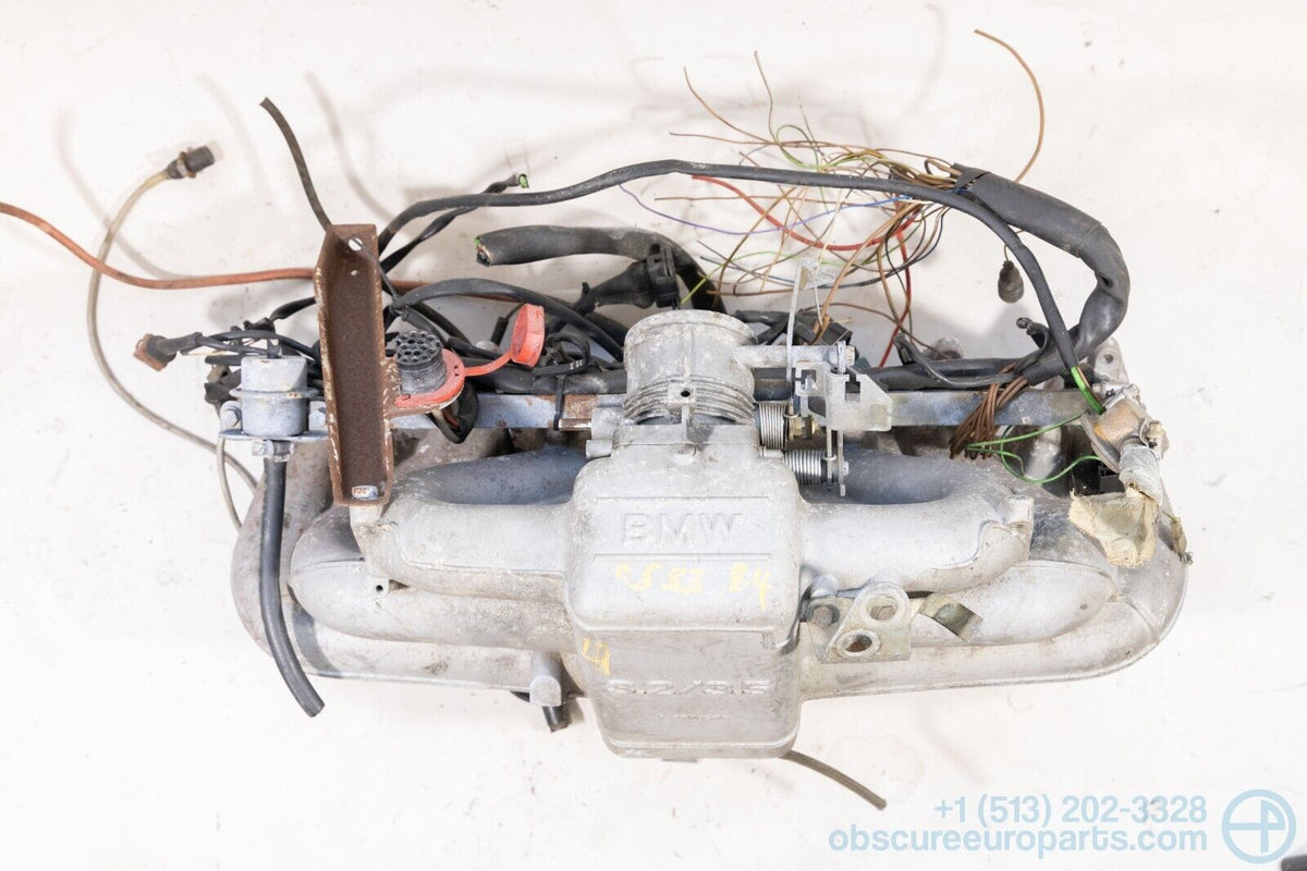 Used 1975-1989 BMW E23 E24 E28 535i 735i M30 Intake Manifold w/ Thrott ...