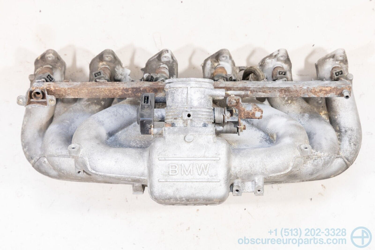 Used 1975-1989 BMW E23 E24 E28 535i 735i M30 Intake Manifold w/ Thrott ...