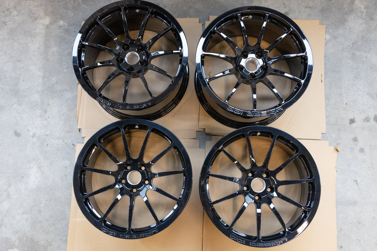 NOS PPI Design Forged Magnesium Wheel Set for Audi R8 - 19x9 ET36 & 19 ...