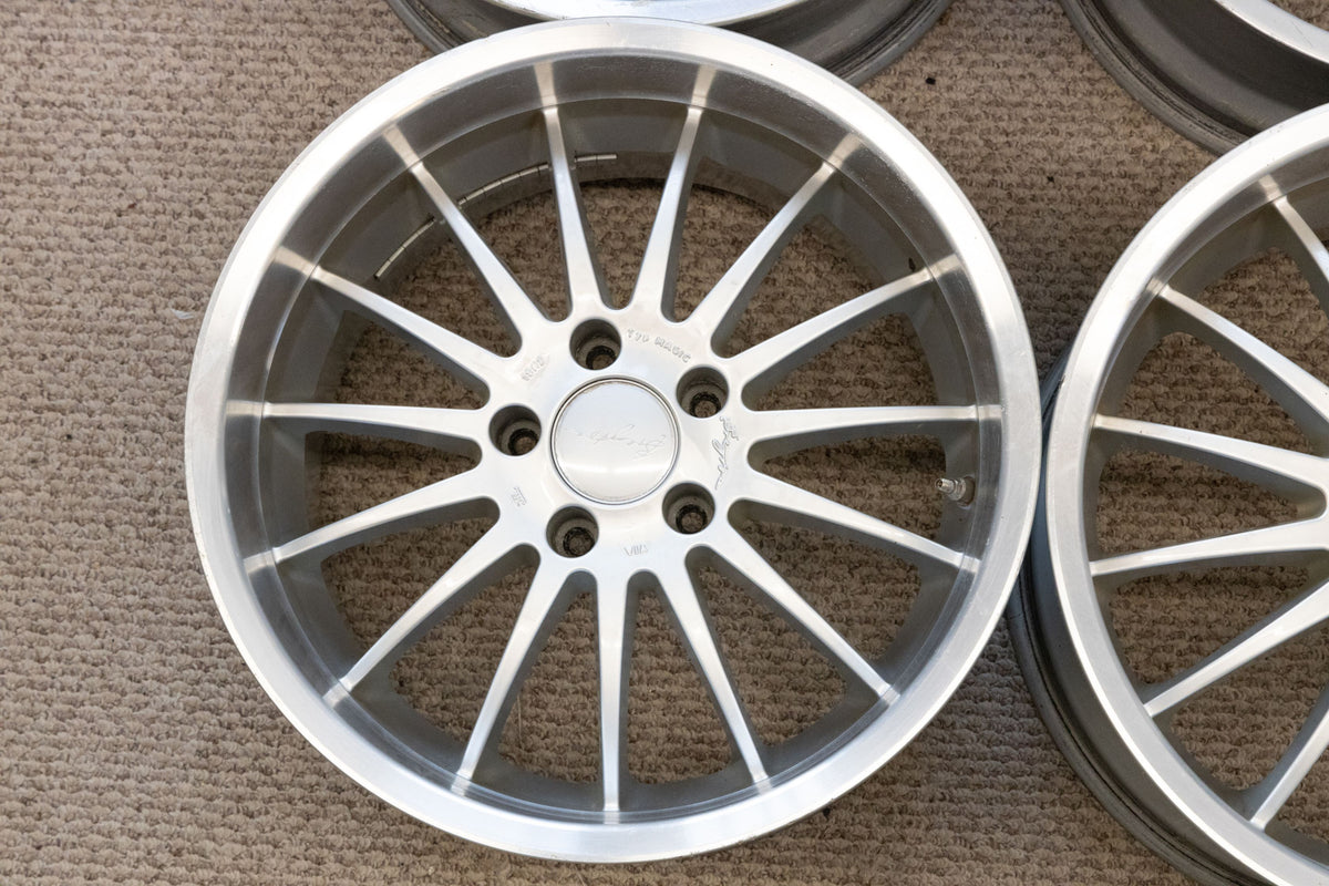 Used Breyton Magic 5x120 18x8.5 ET38 and 18x9.5 ET19 Wheel Set BMW Fit ...