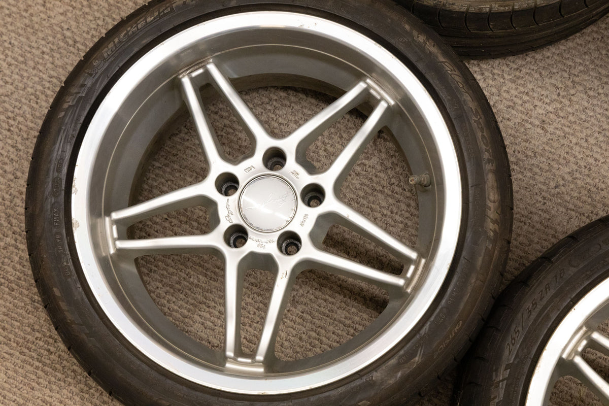 Used Breyton Inspiration Wheel Set 5x120 18x8.5 ET38 and 18x9.5 ET19 f ...